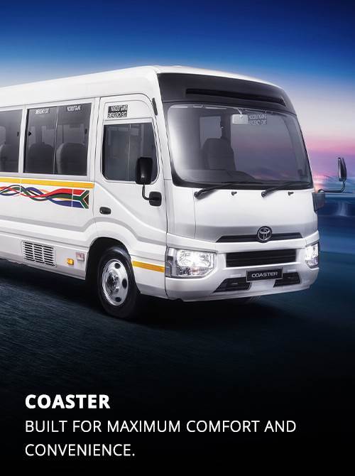 New HINO TOYOTA COASTER Coaster Bus McCarthy Hino